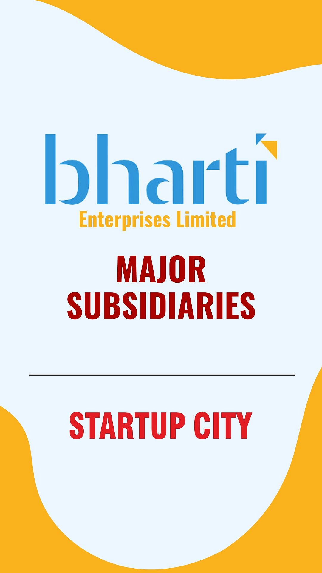 Bharti Enterprises Limited: Major Subsidiaries